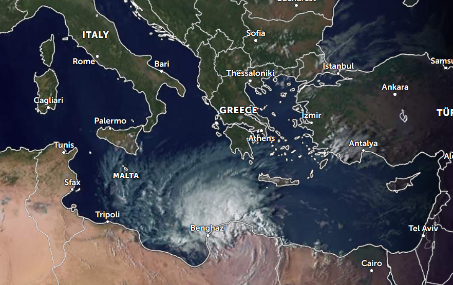 Pas Greqisë, stuhia subtropikale Daniel godet Libinë, destinacioni i ...